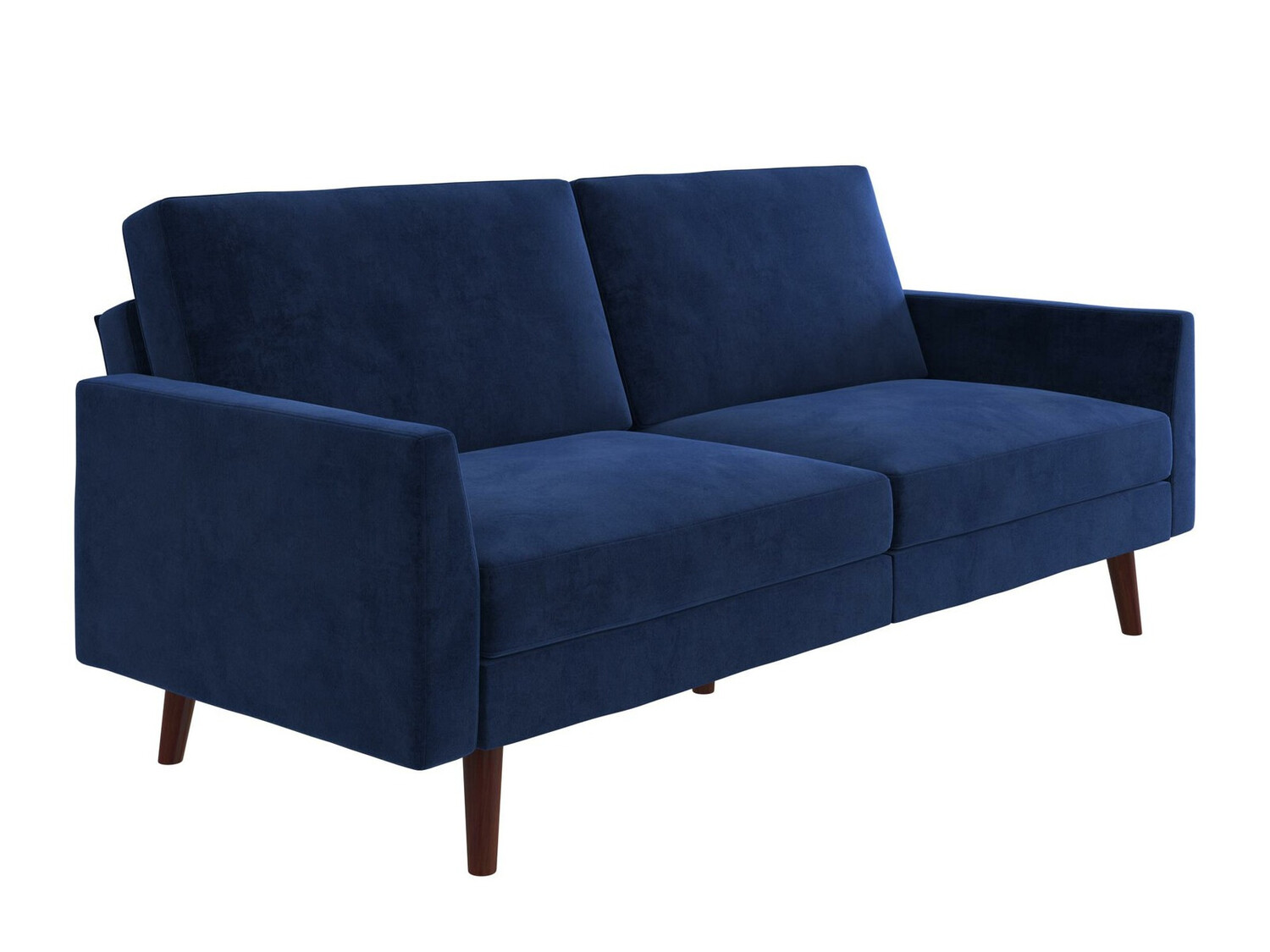 Dīvāns gulta Tulsa 365 (Zils + Brūns) - Viesistabas mēbeles | Mebeles1.lv