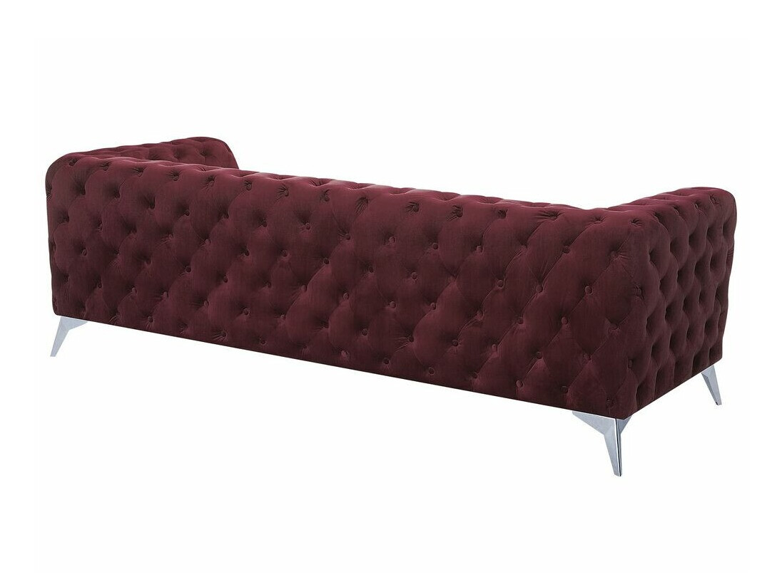 Chesterfield dīvāns Berwyn 185 (Sarkans) - Viesistabas mēbeles ...